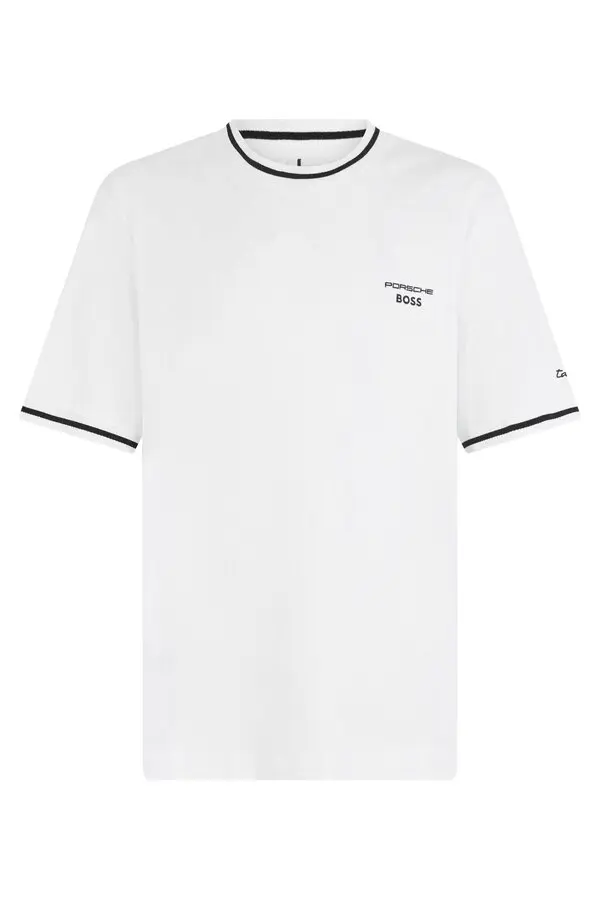 BOSS Cotton Crewneck Short-sleeve T-shirt