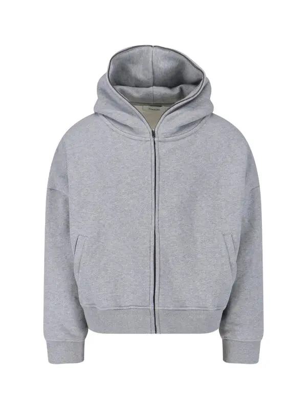 ENTIRE STUDIOS Full-zip Hooded Sweatshirt - Grey