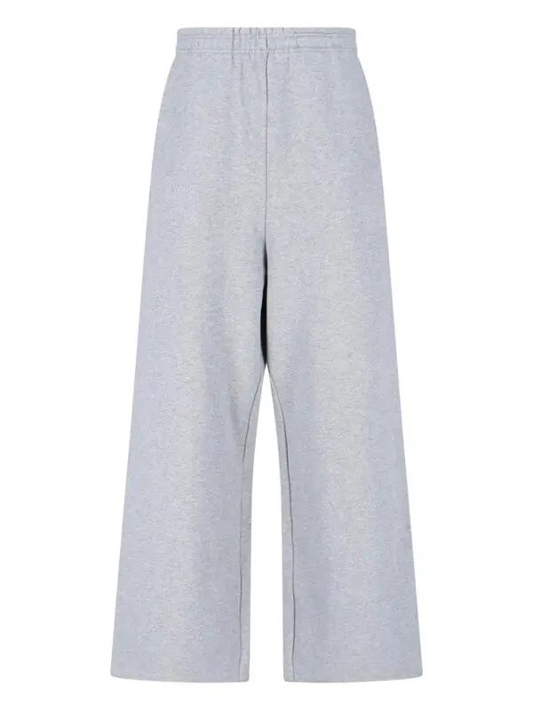 ENTIRE STUDIOS Wide-leg Knit Lounge Pants - Grey