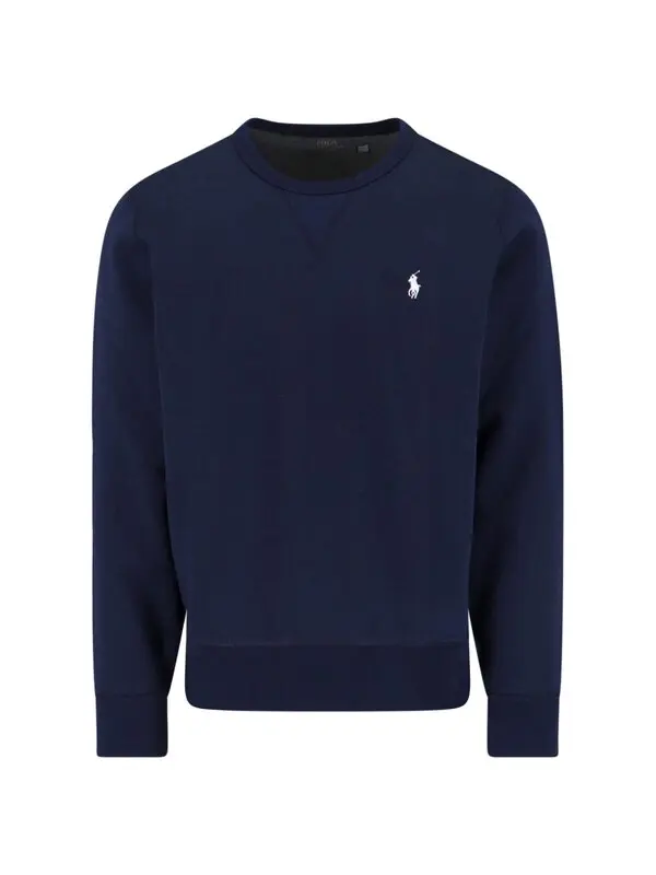Polo Ralph Lauren Classic Logo Crewneck Sweatshirt - Blue