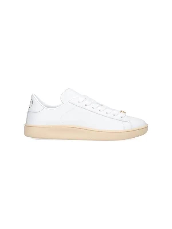 Valentino Garavani Leather Lace-up Sneakers