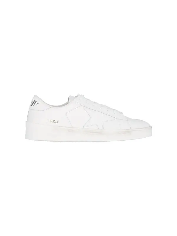 GOLDEN GOOSE Low-top Leather Sneakers - White