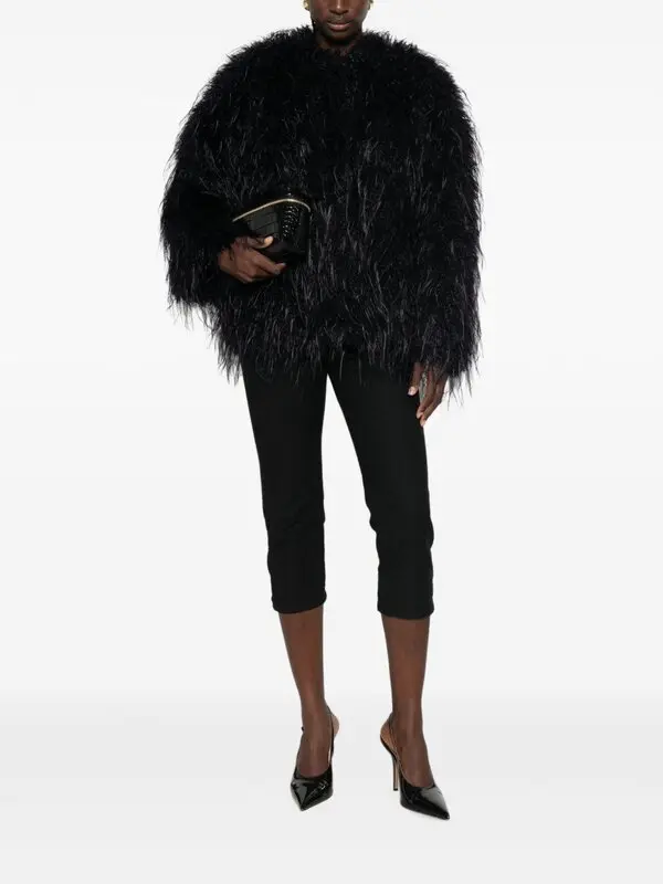 FORTE_FORTE Ecofur Blouson Jacket - Blue