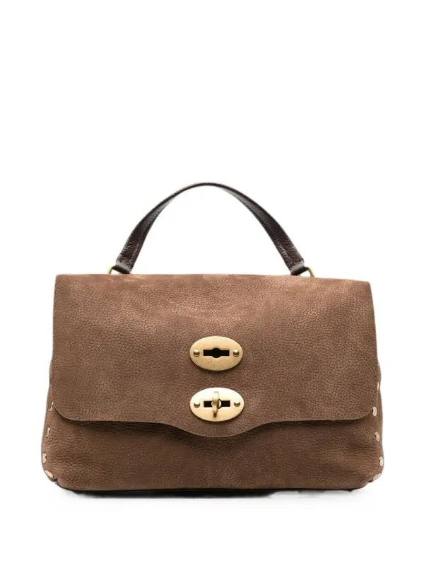 ZANELLATO Postina Jones Leather Handbag - Brown