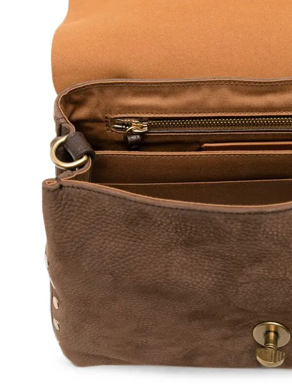 ZANELLATO Postina Jones Leather Handbag - Brown