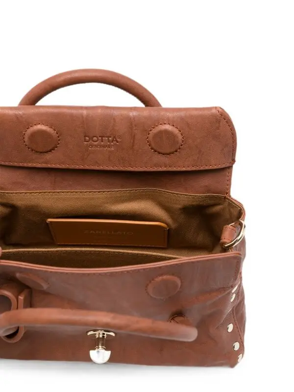 ZANELLATO Dotta Officina Baby Leather Handbag