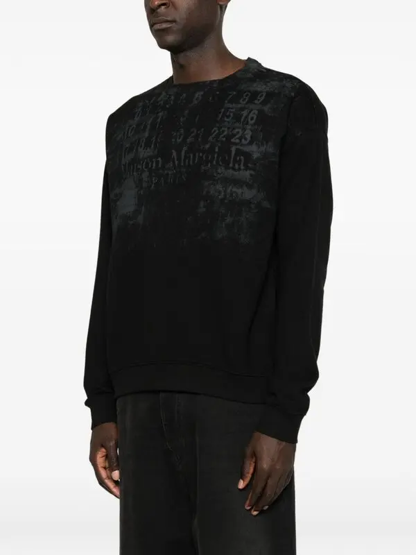MAISON MARGIELA Logo Cotton Sweatshirt