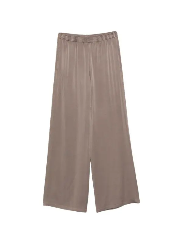 Fabiana Filippi Wide-leg Trousers - Brown