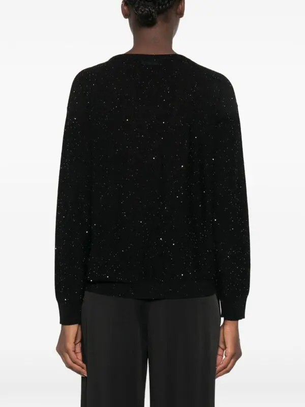 Fabiana Filippi Embellished Crewneck Sweater