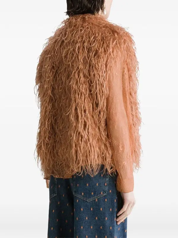 FORTE_FORTE Ecofur Vest - Brown