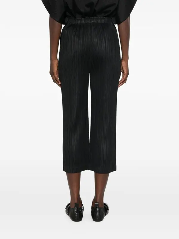 Issey Miyake Pleated Wide-leg Trousers