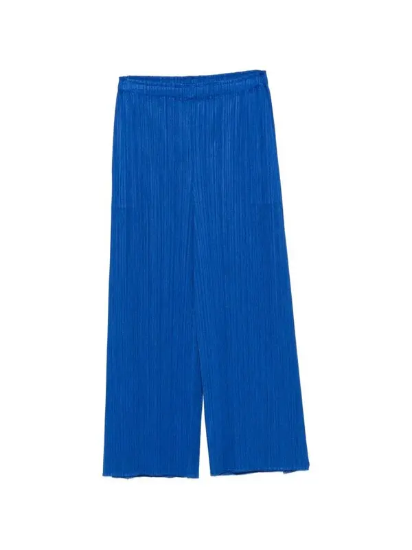 Issey Miyake Pleated Wide-leg Trousers
