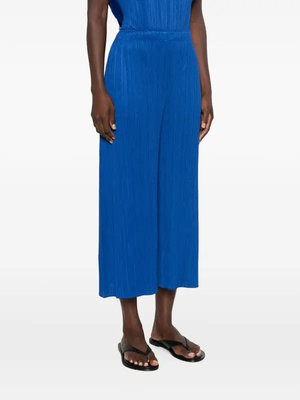 Issey Miyake Pleated Wide-leg Trousers