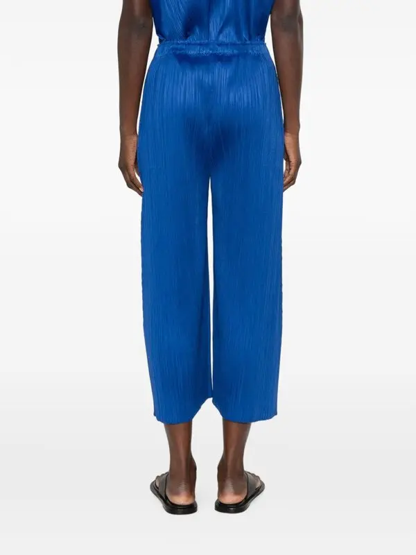 Issey Miyake Pleated Wide-leg Trousers