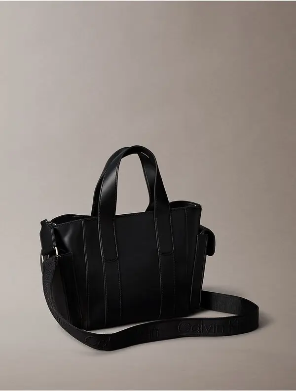 Calvin Klein Webbing Strap Small Tote Bag