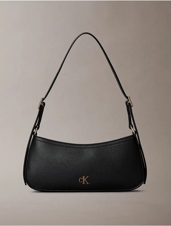 Calvin Klein Monogram Shoulder Bag - Black