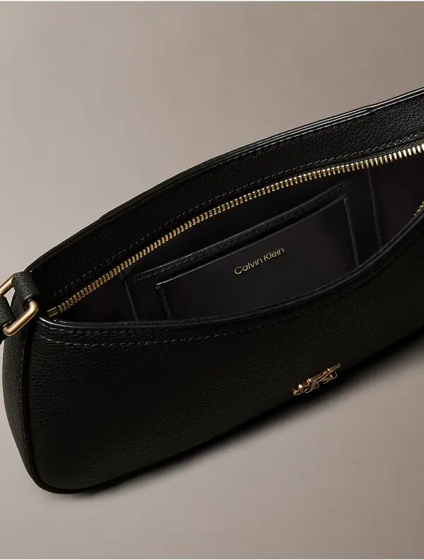 Calvin Klein Monogram Shoulder Bag - Black