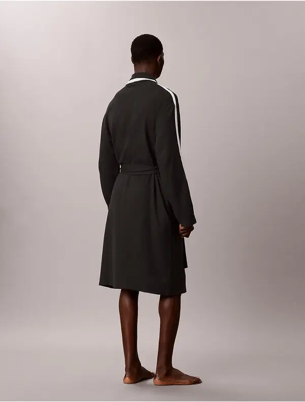 Calvin Klein Brushed Waffle Robe