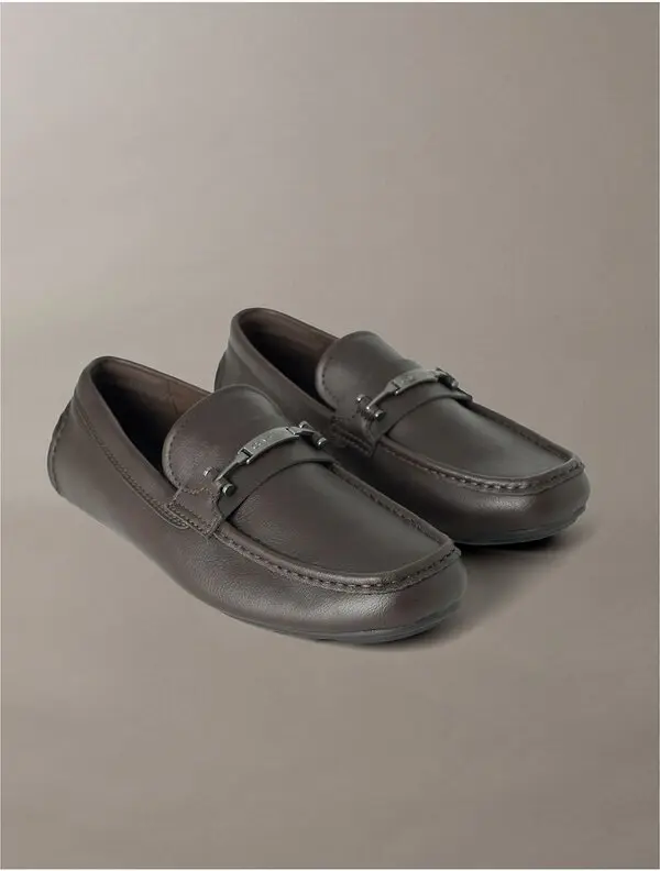 Calvin Klein Oimen Driving Loafer - Dark Brown