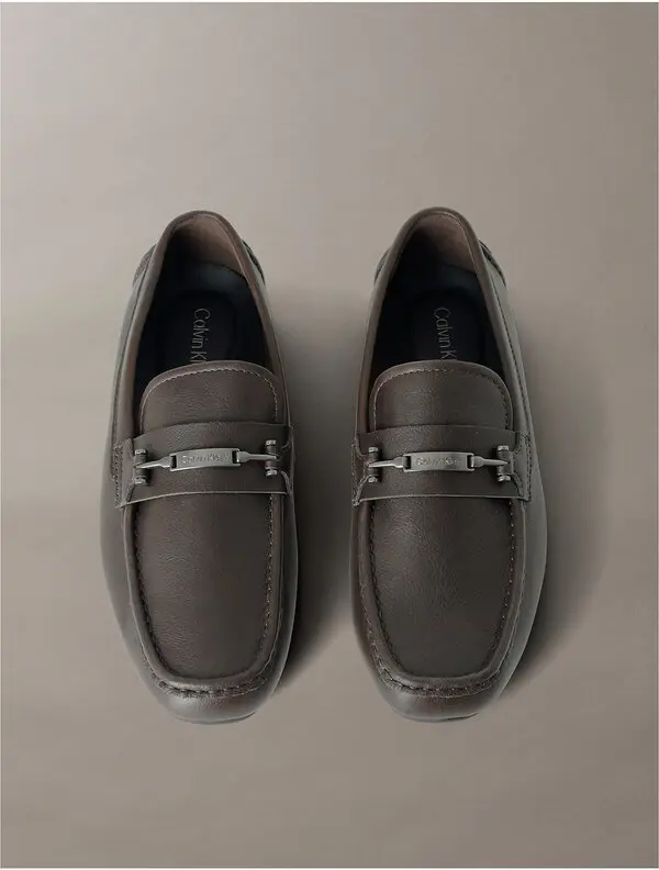 Calvin Klein Oimen Driving Loafer - Dark Brown