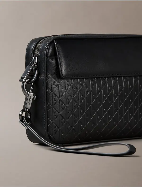 Calvin Klein Allover Emblem Logo Pouch