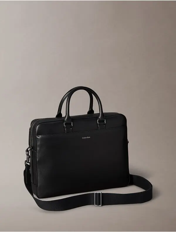 Calvin Klein Emblem Logo Commuter Bag