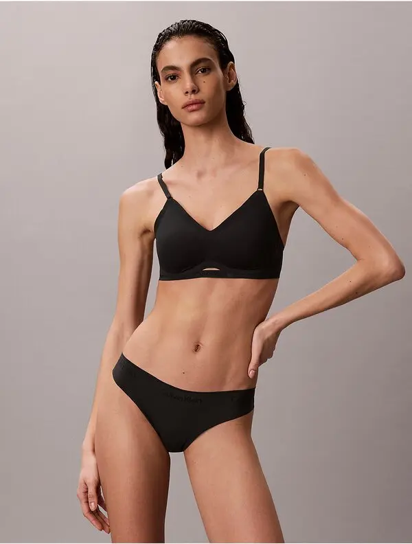 Calvin Klein Invisibles Thong - Black