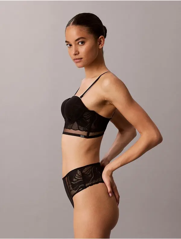 Calvin Klein Geo Lace High Waist Thong