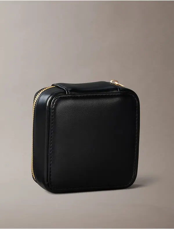 Calvin Klein Monogram Hardware Jewelry Case
