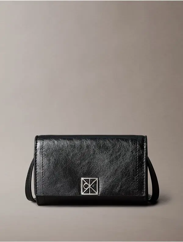 Calvin Klein Emblem Logo Wallet - Black