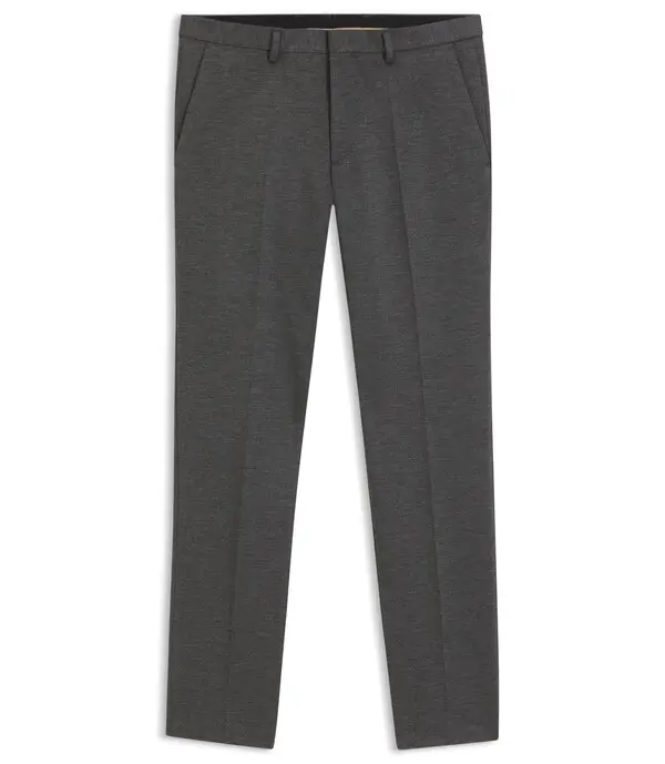Hugo Melange Stretch Wool Extra-slim Fit Dress Pants