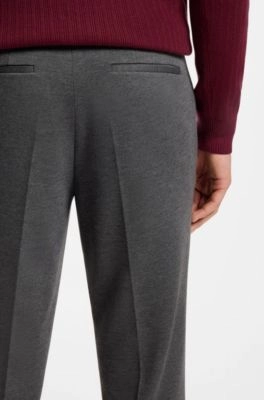 Hugo Melange Stretch Wool Extra-slim Fit Dress Pants