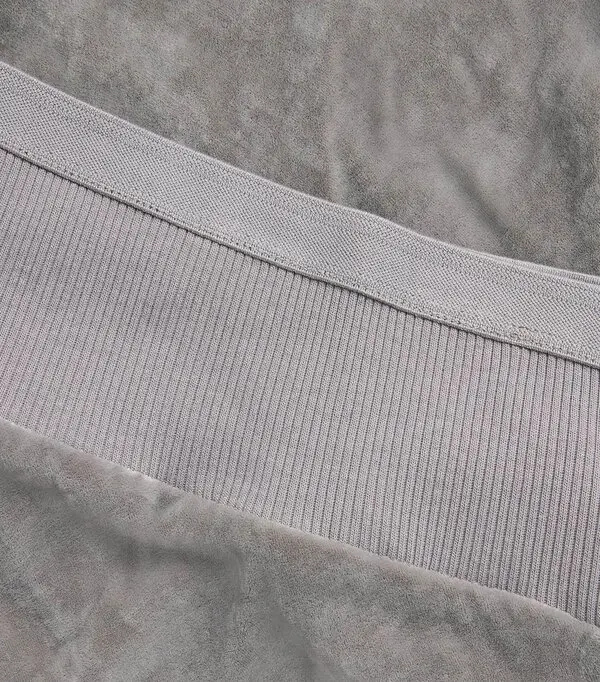 Rick Owens Velvet Midi Slip Skirt
