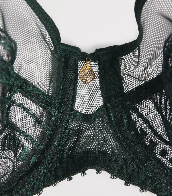 AUBADE Vibes Half-cup Bra - Green