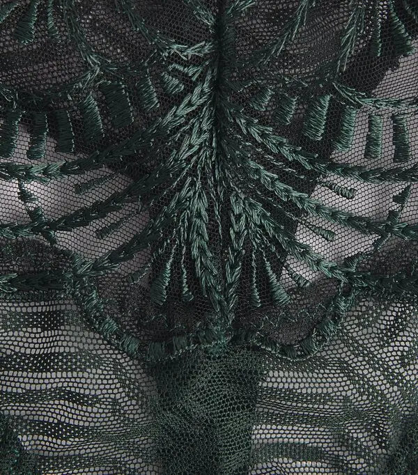 AUBADE Vibes Tanga With Delicate Embroidery And Cut-out Detail