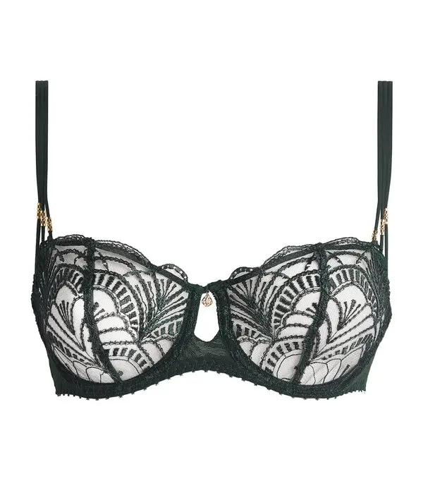 AUBADE Vibes Half-cup Bra - Green