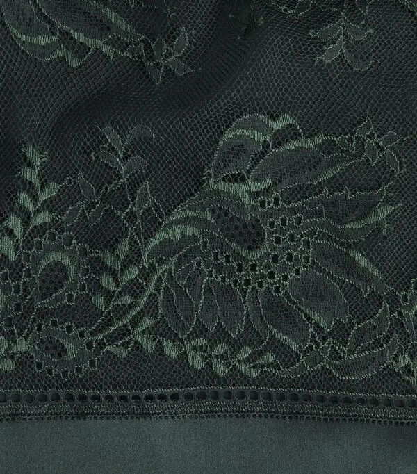 AUBADE Silk-blend Midnight Whisper Robe