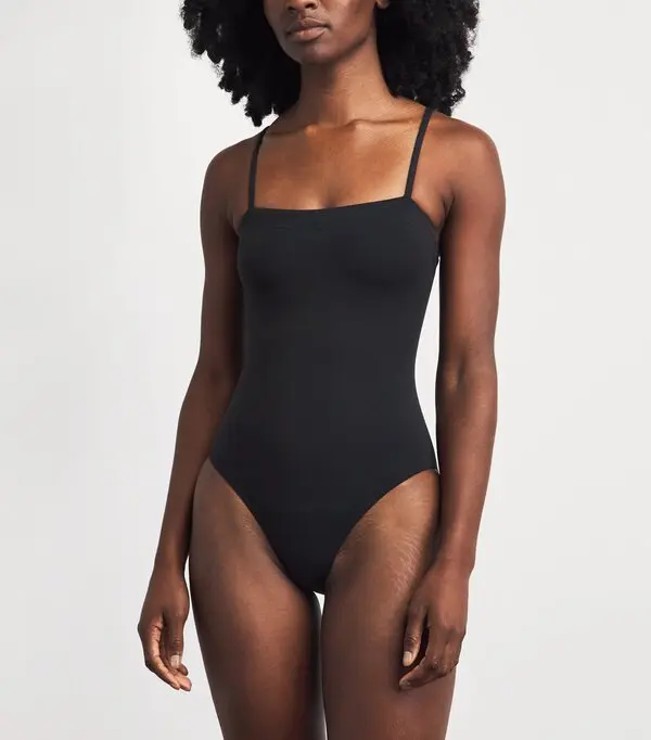 ERES Square-neck Aquarelle One-piece Swimsuit