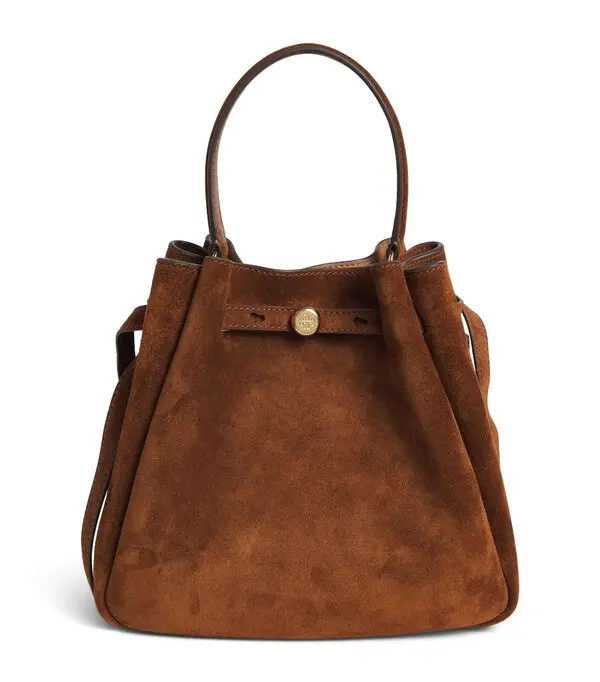 Tory Burch Romy Suede Bucket Bag
