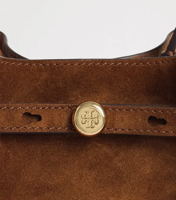 Tory Burch Romy Suede Bucket Bag