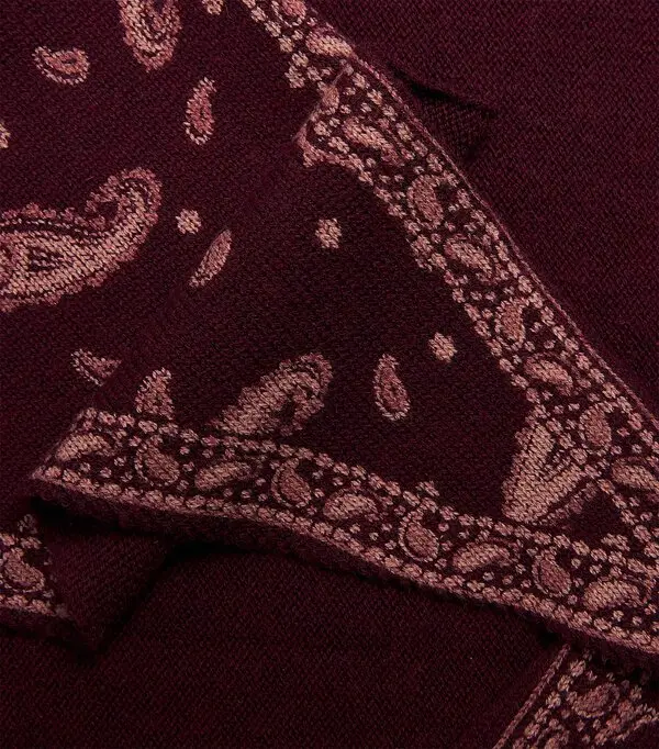 Rixo Paisley Lianora Scarf - Brown