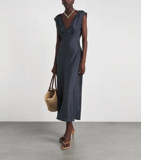 DÔEN Silk-blend Tahlia Mini Dress