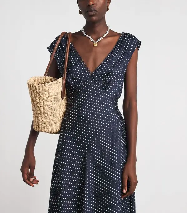 DÔEN Silk-blend Tahlia Mini Dress