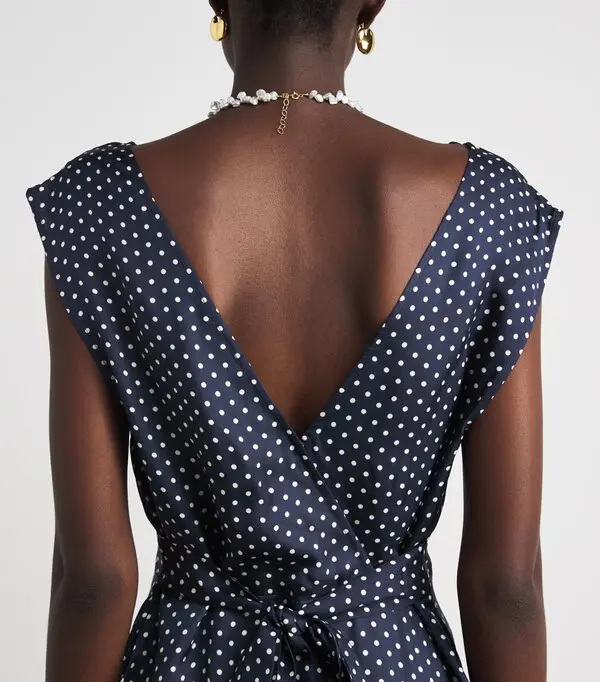 DÔEN Silk-blend Tahlia Mini Dress