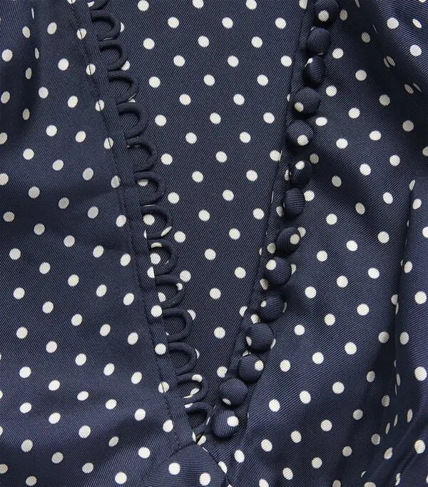 DÔEN Silk-blend Tahlia Mini Dress