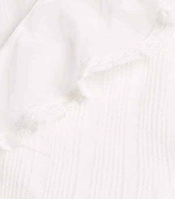 DÔEN Organic Cotton Hilda Ruffle Top