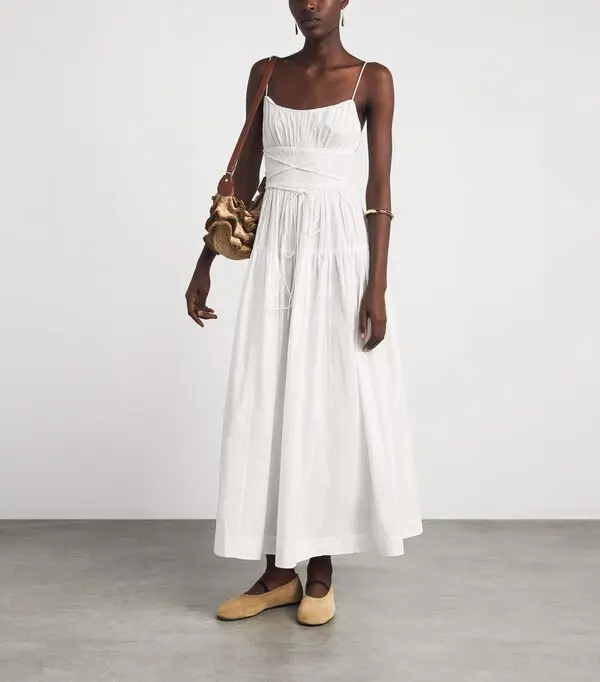 DÔEN Organic Cotton Safia Midi Dress