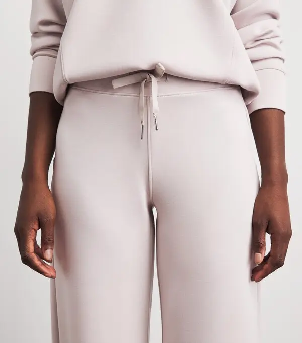 Spanx Airessentials Wide-leg Sweatpants - Grey