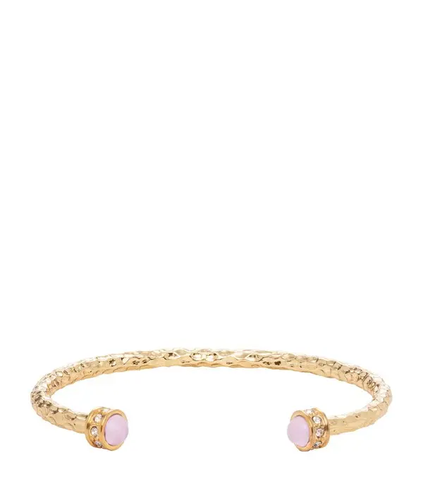 Halcyon Days Salamander Torque Bangle - Pink