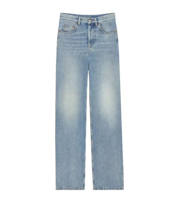Saint Laurent Neo Baggy Straight Jeans
